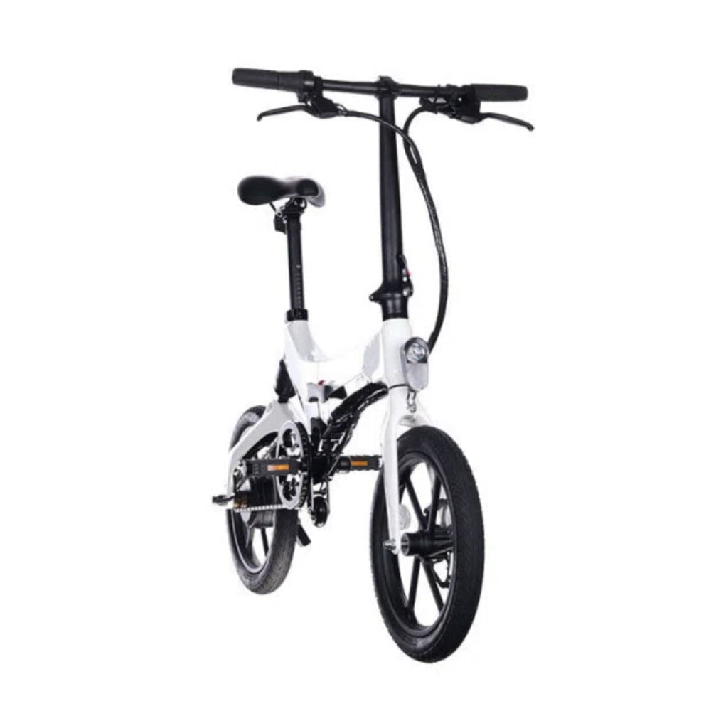 Bicicleta Eléctrica Onebot S6, Color Blanco, Autonomía 25-35 Km, Vel ...